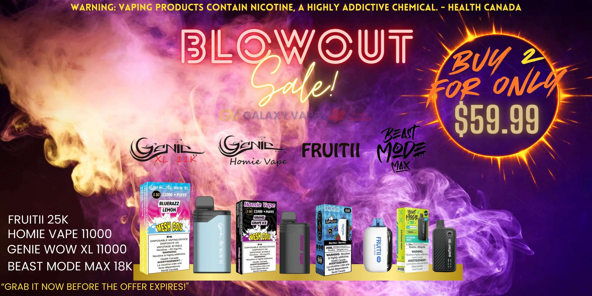 Galaxy Vapes Inc.